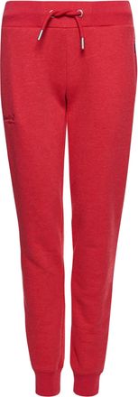 Superdry Damen Vintage Logo EMB Jogger Casual Pants, Papaya Marl, S