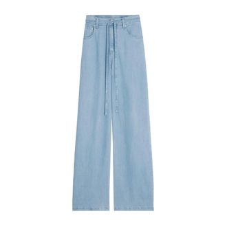 Suncoo Femme, Jeans, Bleu, Taille: 42 FR Rabi Wide-leg Jeans
