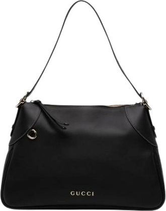 Gucci Sac bandouli&egrave;re Pre-owned - Femme - Pre-owned - Noir - Taille: ONE Size