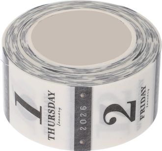 FOMIYES 365 Tage Planer Aufkleber 2026 aus Washi Papier Monats und Tagesplaner Sticker f&uuml;r Journal Scrapbooking und Kalender