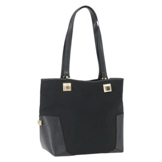 Ferragamo Pre-owned Nylon Tote Bag - - Pre-owned - Damen - Schwarzk - ONE SIZE
