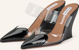 Alaia Ala&iuml;a Wedges Le Coeur schwarz