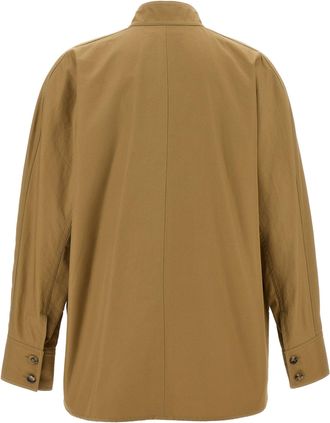 Saint Laurent Saharienne Shirt - Camel