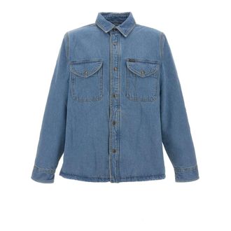 Filson Homme, Vestes, Bleu, Taille: XL Surchemise en jean