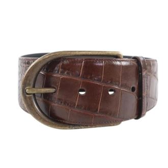 Saint Laurent Pre-owned Vintage G&uuml;rtel - - Pre-owned - Damen - Braun - ONE SIZE