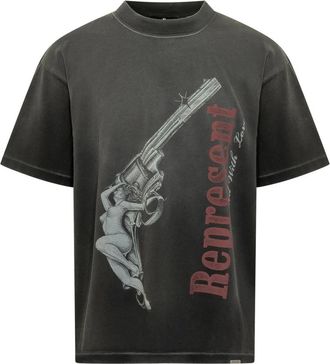 Represent Represent, Homme, Tops, Noir, Taille: S Loaded With Love T-Shirt