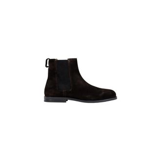 Calvin Klein Wildleder Chelsea Stiefel mit Gummisohle - - Shoes - Herren - Braun - 44 EU