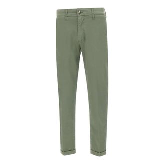 Re-hash Homme, Pantalons, Vert, Taille: W33 Mucha Chinos