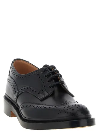Trickers Brogue Oxford - Black