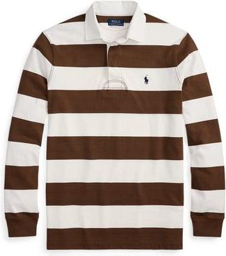 Polo Ralph Lauren Polo ray&eacute; manches longues en coton