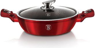 Berlinger Haus BH/1264n - Sachgut mit Abdeckung, 32 cm, Burgund -Ausgabe von Metal Line