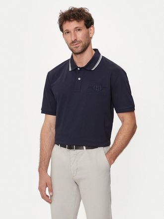 GANT Poloshirt Contrast 2013039 Dunkelblau Regular Fit