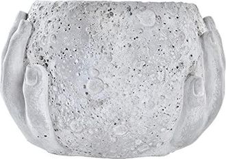 DKD Home Decor Blumentopf Grau Zement (22 x 19 x 15 cm) (Referenz: S3024006)