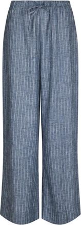 Neo Noir Femme, Pantalons, Bleu, Taille: 40 FR Wide Pantalons