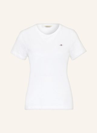 GANT T-Shirt weiss