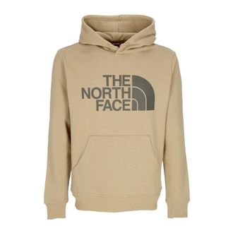 The North Face Khaki Stone Hoodie mit K&auml;ngurutasche - - Sport - Herren - Beige - XL