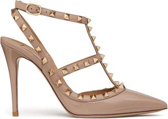 Valentino Garavani Hohe Schuhe - With Heel Powder - Gr. 35,5 (EU) - in Gold - f&uuml;r Damen