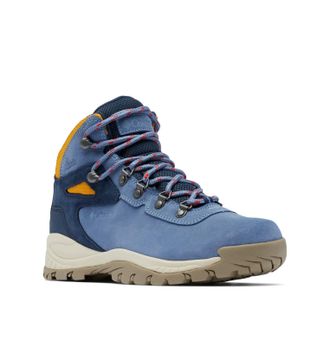 Columbia Womens Discontinued Newton Ridge Plus Waterproof Amped Hiking Boot, Blue Dusk/Admiral, 5 Wide