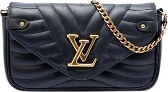 Louis Vuitton Pre-owned New Wave Chain Pochette - Femme - Pre-owned - Noir - Taille: ONE Size