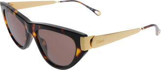 Chlo&eacute; Sonnenbrille - CH0350S - Gr. unisize - in Braun - f&uuml;r Damen