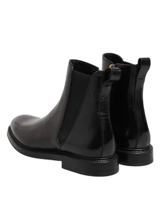 Dolce & Gabbana Chelsea Leather Boots - Black