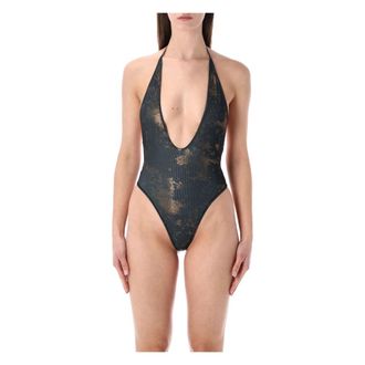 Diesel Femme, Maillots de bain, Noir, Taille: 40 FR Audrey-Utlt One-piece Swimsuit