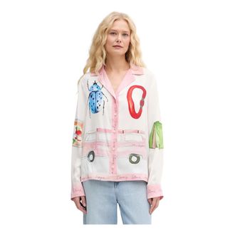 Stine Goya Femme, Blouses et Chemises, Multicolore, Taille: 36 FR Chemise ample &agrave; manches longues