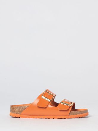 Birkenstock Sandales &agrave; Talons Femme couleur Orange