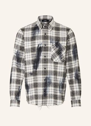 Amiri Amiri Flanellhemd Comfort Fit schwarz