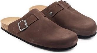 Geox Mules Ghita en cuir su&eacute;d&eacute;