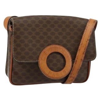 Celine Sac bandouli&egrave;re Vintage Pre-owned - Femme - Pre-owned - Brun - Taille: ONE Size