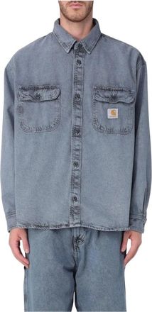 Carhartt Work in Progress Homme, Chemises, Bleu, Taille: M Casual Chemises