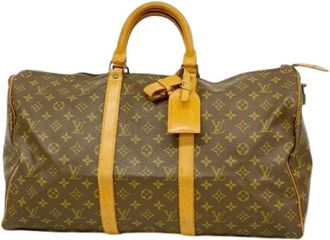 Louis Vuitton unisex, Pre-owned, Brun, Taille: ONE Size Sac Week-end Pre-owned