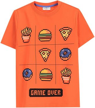 Coccodrillo T-Shirt WC5143204VBD Orange Regular Fit