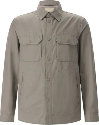 Woolrich Homme, Vestes, Vert, Taille: 2XL Light Ramar Overshirt