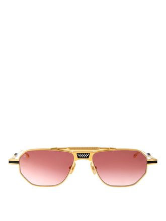 T HENRI Lunettes De Soleil - Or