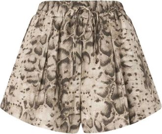 Pinko Pinko, Femme, Shorts, Multicolore, Taille: 40 FR Bema Shorts