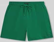 Tommy Hilfiger Regular Fit Badehose mit Logo Stitching