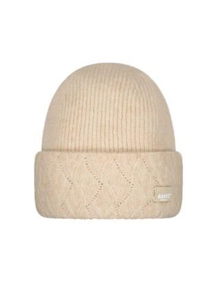 Barts Damen Beanie Strickm&uuml;tze Sunnybird gestrickte Winterm&uuml;tze mit Umschlag 3626 Beige 07
