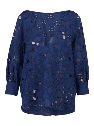 Ermanno Scervino Blouse - Bleu