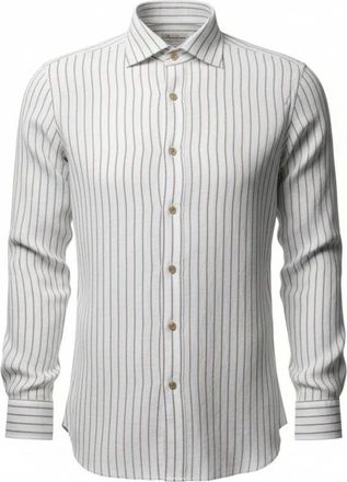 Stenstr&ouml;ms Homme, Chemises, Blanc, Taille: M Chemise Slim Fit en Lin