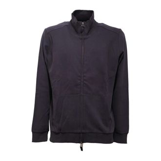 Alpha Studio Nachtblaue Sweatshirt mit Rei&szlig;verschluss - - Sweatshirts & Hoodies - Herren - Blau - XL