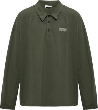 American Vintage Herren, Oberteile, Gr&uuml;n, M/LGr&ouml;&szlig;e