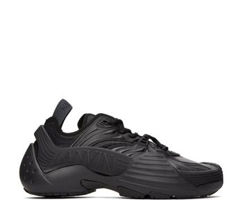 Lanvin Black Flash-x Sneakers Size 42
