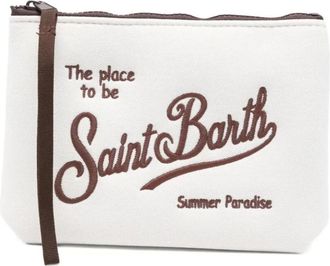 MC2 Saint Barth Femme, Sacs, Blanc, Taille: ONE Size Aline Piquet Pochette
