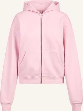 SKIMS Skims Lounge-Sweatjacke Cotton-Fleece rosa