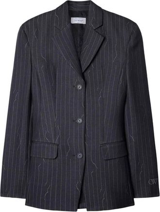 Off-white Blazer - Grau