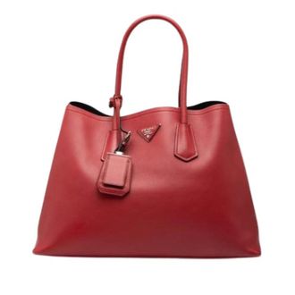 Prada Pre-owned Saffiano Satchel - - Pre-owned - Damen - Rot - ONE SIZE