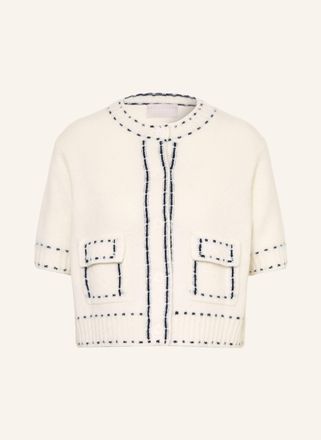 Hemisphere Hemisphere Strickjacke Mit Cashmere weiss