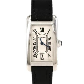 Cartier Pre-owned Tank Americaine Wei&szlig;gold Damen - - Pre-owned - Damen - Wei&szlig; - ONE SIZE
